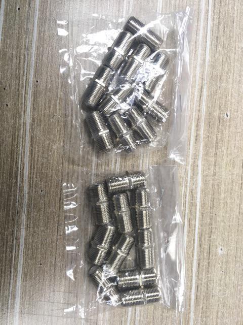 10pcs dBy Hi Quality F to F connector (cable joiner) for RG6 Coaxial ...