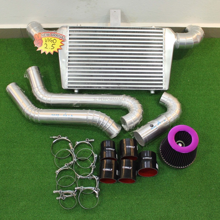 READY STOCK ORIGINAL INTERCOOLER SET THAILAND MOTOSPORT HILUX VIGO REVO ...