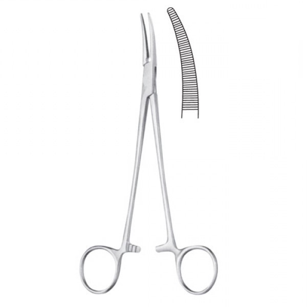 Rankin Fraser Kelly Haemostatic Forceps 16 curved | Shopee Malaysia