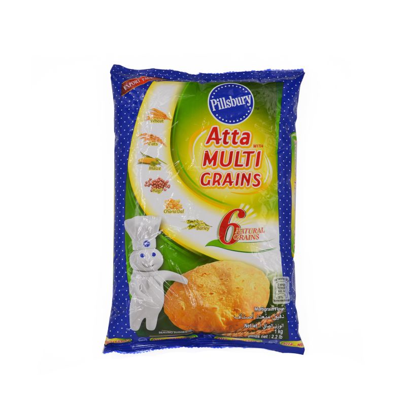 Pillsbury Multigrain Atta Flour 1kg | Shopee Malaysia