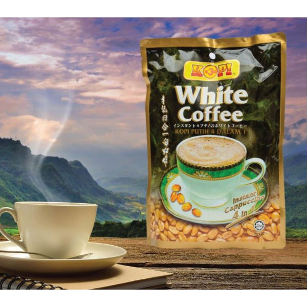 Muar kopi 434 4in1 cappuccino white coffee | Shopee Malaysia