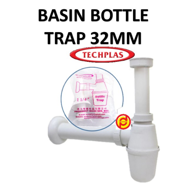 PLASTIC KITCHEN / BATHROOM SINK BOTTLE TRAP 32MM / 40MM | Shopee Malaysia