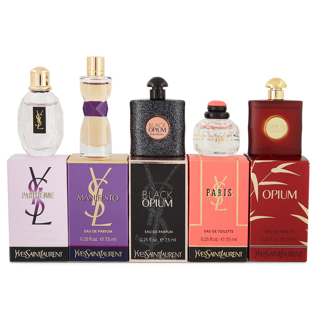YSL Perfume Collection 5 Piece Gift Set For Women Each 7 5 Ml Shopee