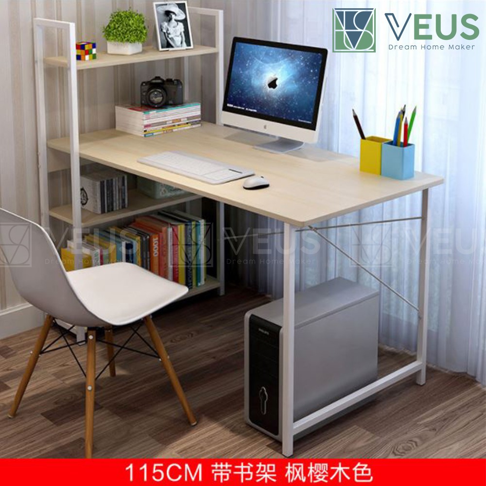 😊study table veus lucas computer desk study table home meja belajar office table study desk ...