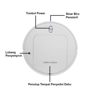 MIRASU 无线吸尘机 3 IN 1 Jallen Gabor IS25 Intelligent Vacuum Cleaner Smart Sweeper Robot Vacuum ...