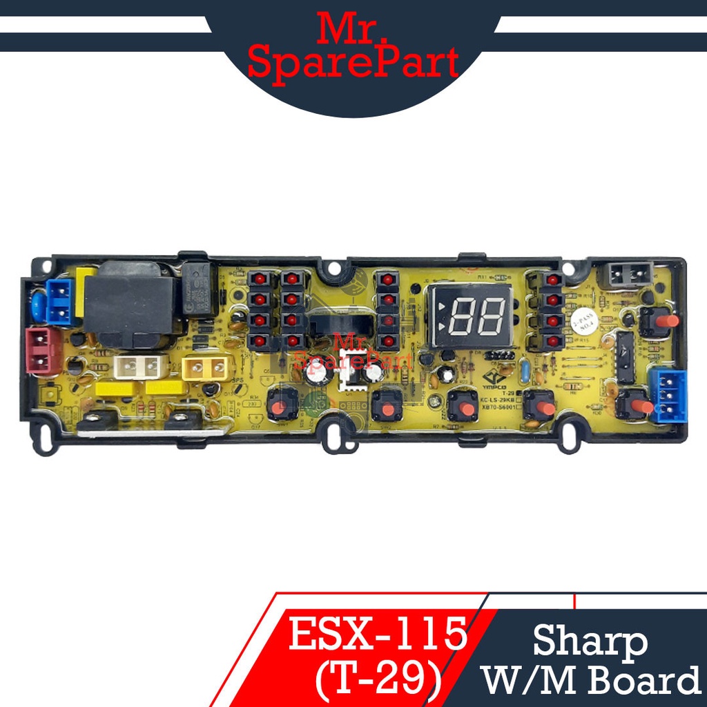 ESX-115 (T-29) Washing Machine Sharp PCB Board | Shopee Malaysia