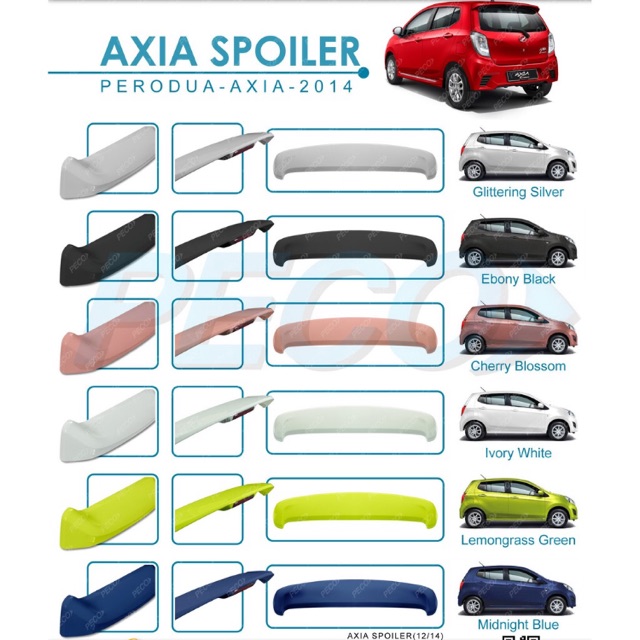 Spoiler Axia (Pre Order) | Shopee Malaysia