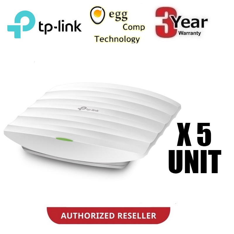TP-LINK EAP245 AC1750 5 PACK/UNIT WIRELESS DUAL BAND GIGABIT CEILING ...