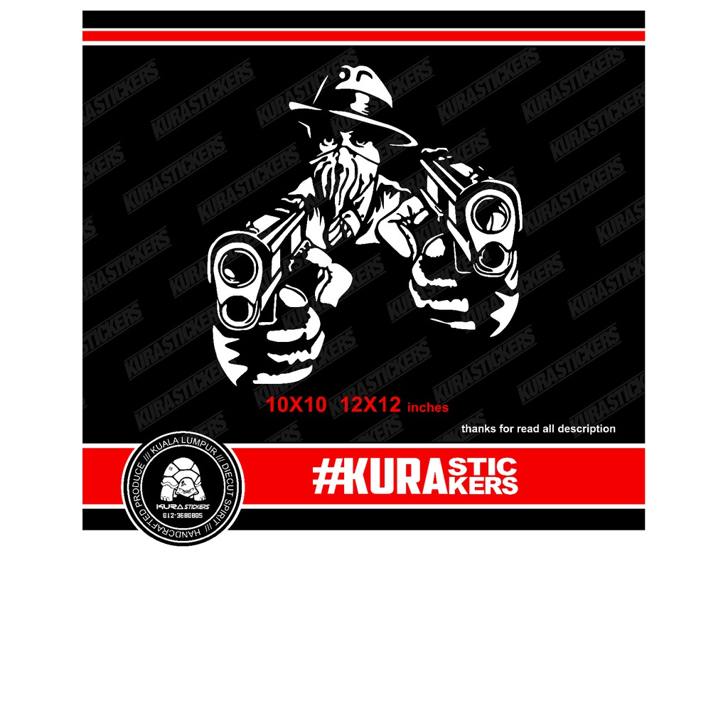 STICKER LORI. LORRY DECAL STICKER Theif shoot gun | Shopee Malaysia