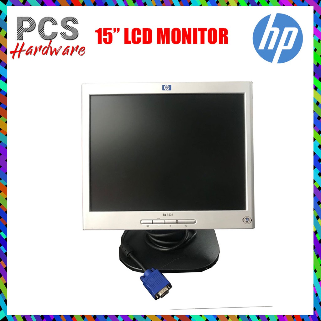 SECONDHAND HP 15" LCD MONITOR (NOT REFURBISHED) | Shopee Malaysia