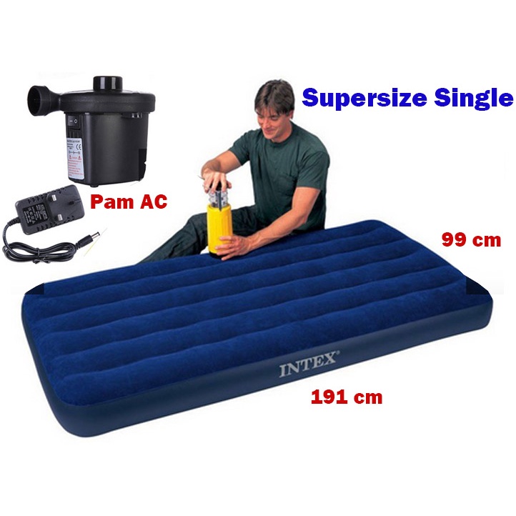 Tilam Angin Single Supersize 99 X 191 cm + Pam AC | Shopee Malaysia