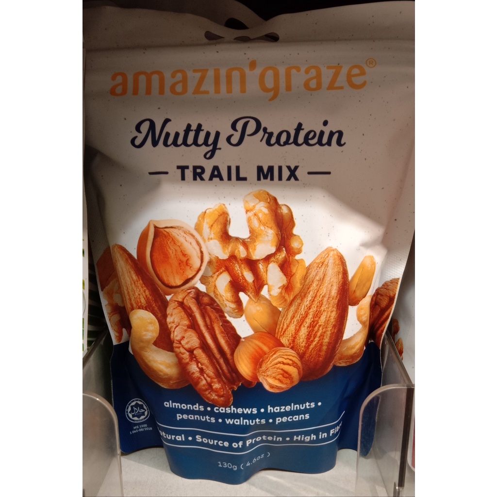 Amazin Graze Nutty Protein Trail Mix 130g | Shopee Malaysia