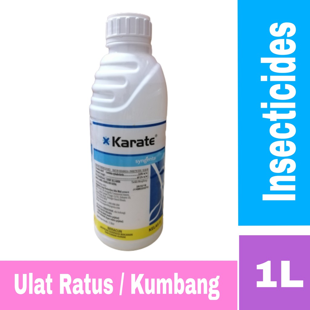 Syngenta KARATE -Racun Serangga Untuk Mengawal Ulat Kuntum / Pengorek Buah / Kumbang Tanduk ...