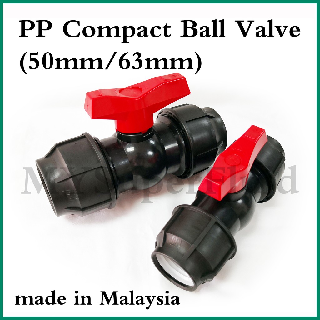 PP Compact Ball Valve (50mm /63mm) | Shopee Malaysia