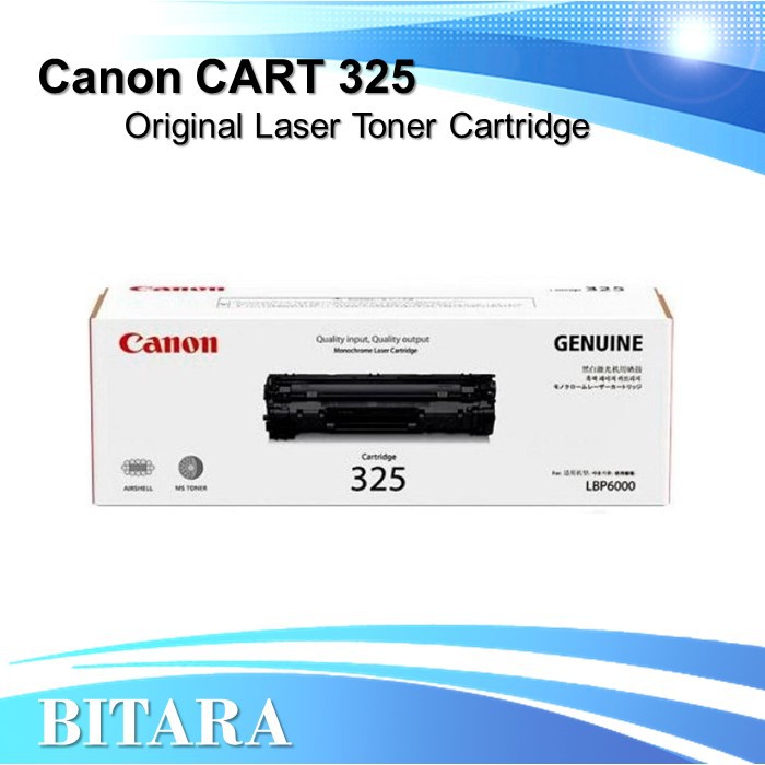 Canon CART 325 Black Original Laser Toner Cartridge | Shopee Malaysia