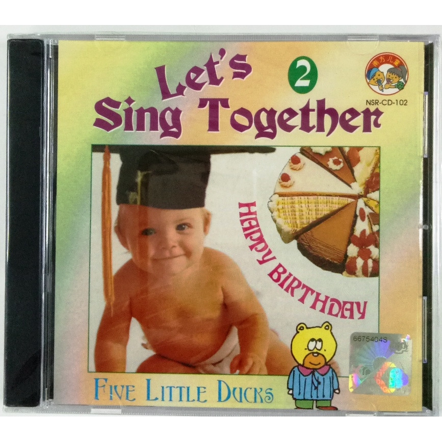 Let's Sing Together Vol.2 - 30 Children Nursery Rhymes CD | Shopee Malaysia