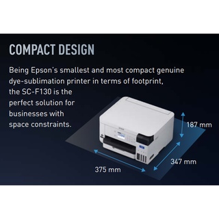 Epson SureColor SC-F130 F130 A4 Dye Sublimation Textile Printer -Free ...