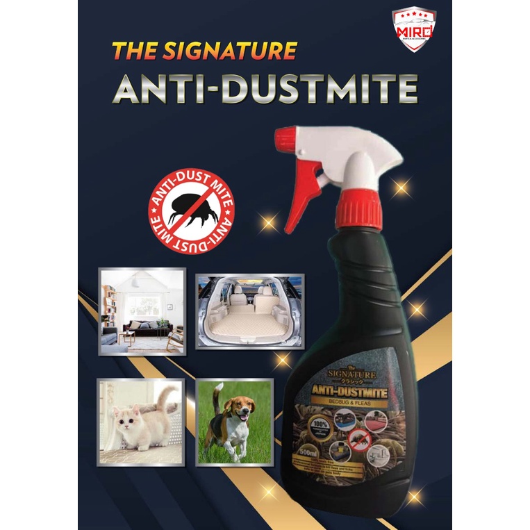 SIGNATURE ANTI DUSTMINTE 100% FORMULATED IN JAPAN 500ML | Shopee Malaysia