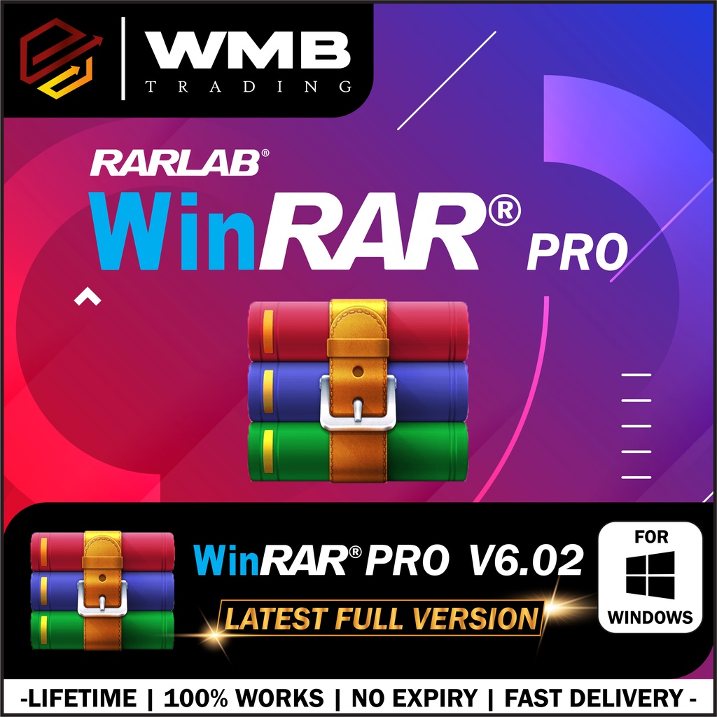 Winrar Pro 2021 v6.02 | Full Version | Windows Software 100% Works ...