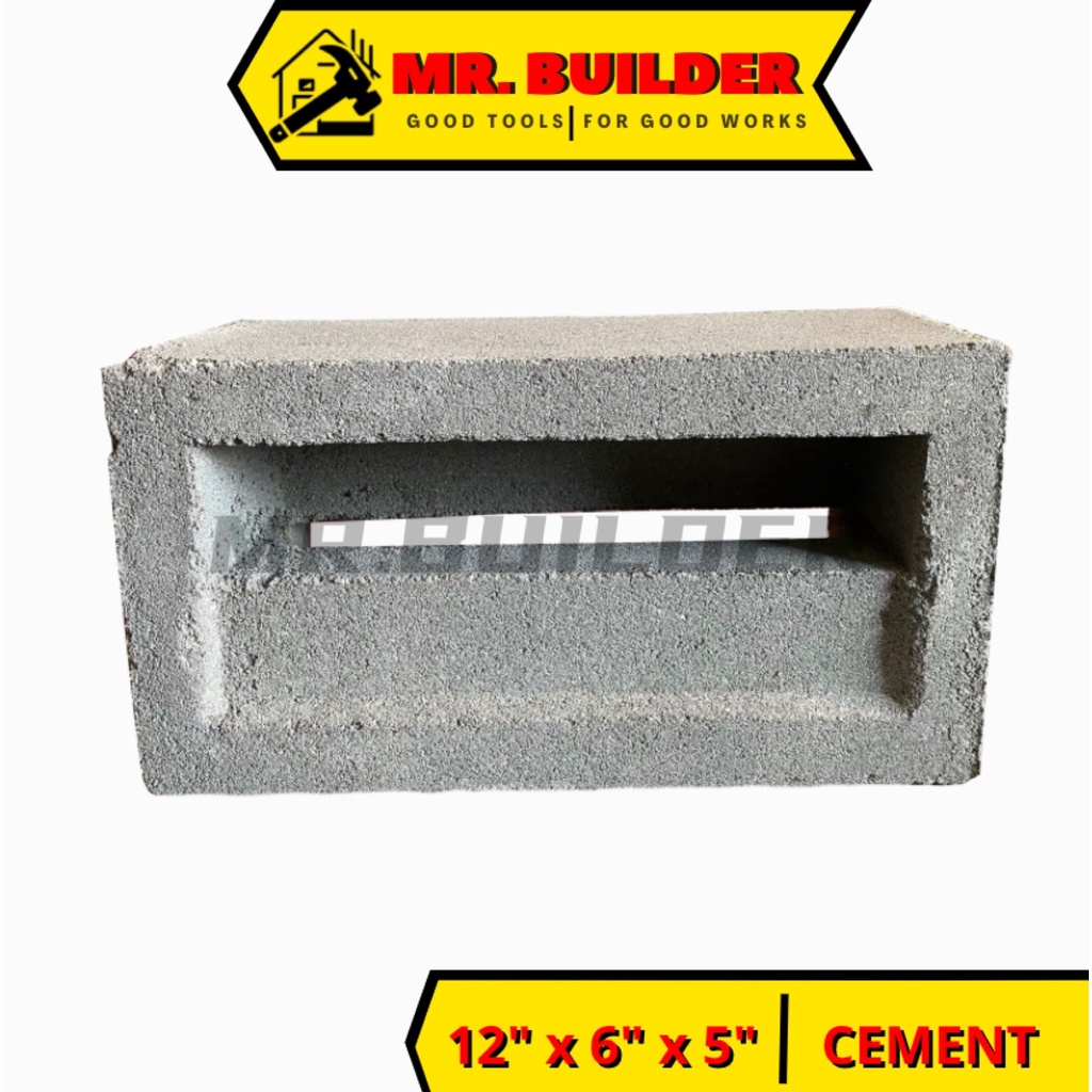 MR. BUILDER 5" Air Block Batu Angin Blok Angin Ventilation Block Brick ...