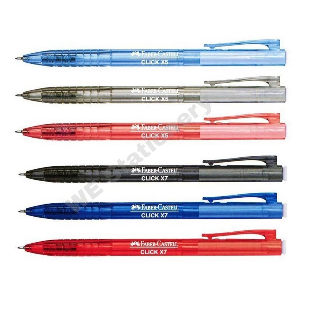 Faber-Castell Click X5 / Click X7 Ball Pen 0.5 / 0.7 | Shopee Malaysia