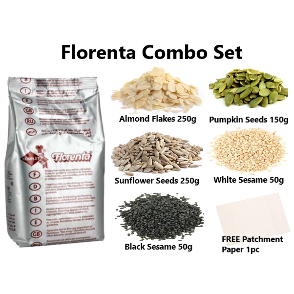 FLORENTA/ GOLDEN FLORENTINA MIX SET | FLORENTINE & NUTS SET **FREE ...