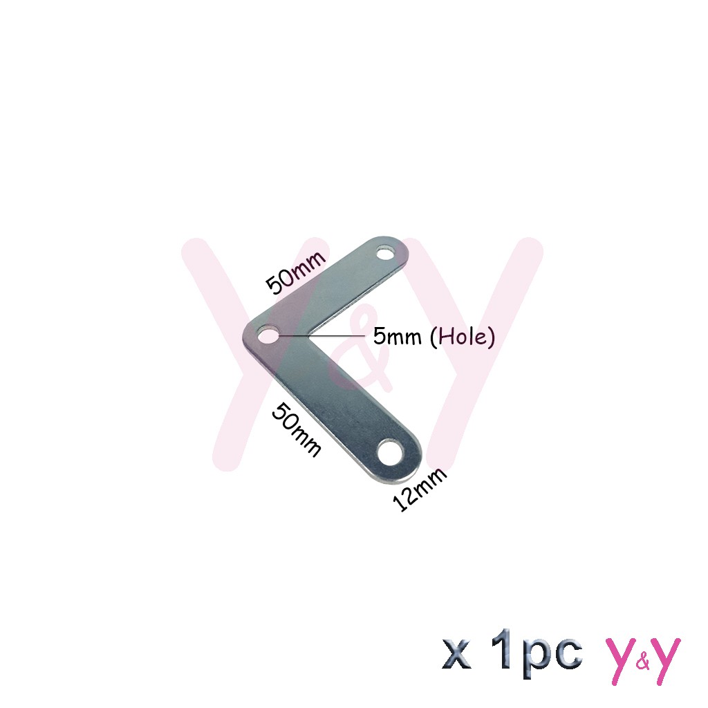 T rex diy 12mm x 50mm x 50mm l bracket / angle plate corner brace ...