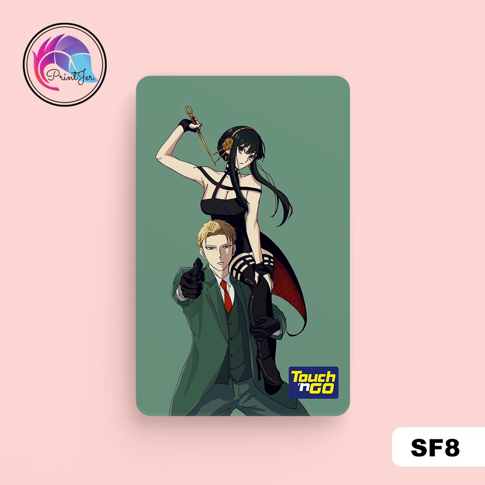 SPY x FAMILY ( SERIES 1 ) - Touch n Go Card Sticker Cover (Waterproof, High Quality) ,TNG CARD ...