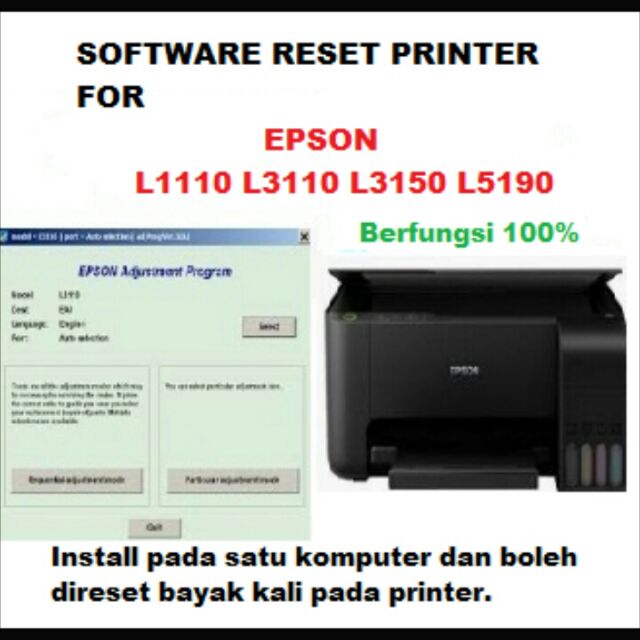 Resetter Epson L3110