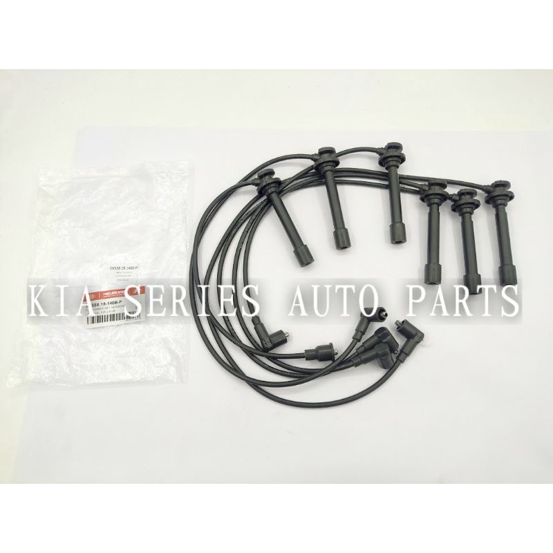 KIA NAZA RIA, CARNIVAL - OEM PLUG CABLE (6PCS) OK558-18-140B-P / OK558 ...