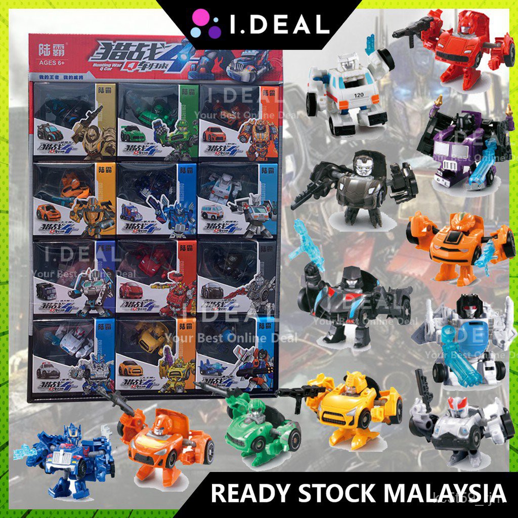 TRANSFORMERS Robot Toy Optimus Prime Bumblebee Megatron Transform ...