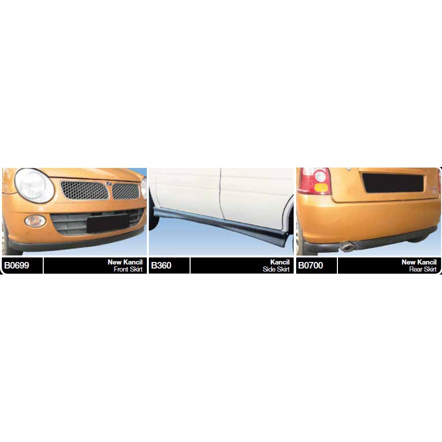 Perodua kancil bodykit 2002 2003 2004 2005 2006 2007 2008 2009 body kit ...