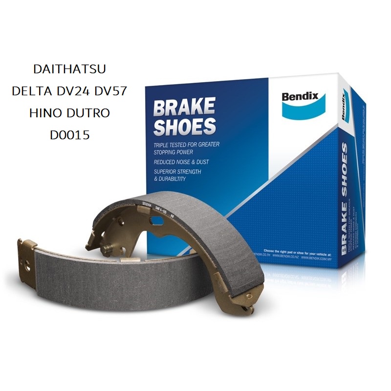 (D0015) Bendix Hand Brake Shoe for D0015 - Daihatsu Delta DV24 DV57 ...