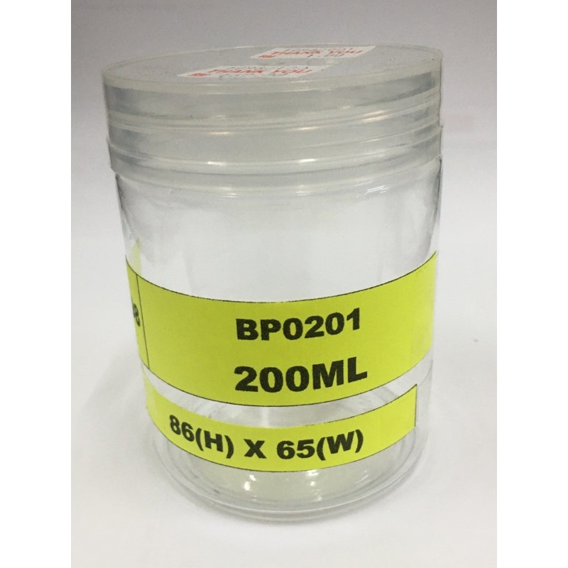 (1098) Balang, Round Plastic Container With Transparent Cap | Shopee ...
