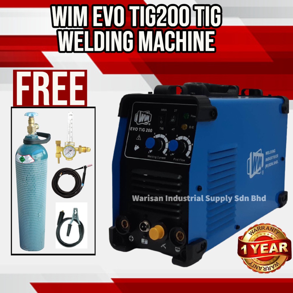 WIM EVO TIG 200 TIG WELDING MACHINE | Shopee Malaysia