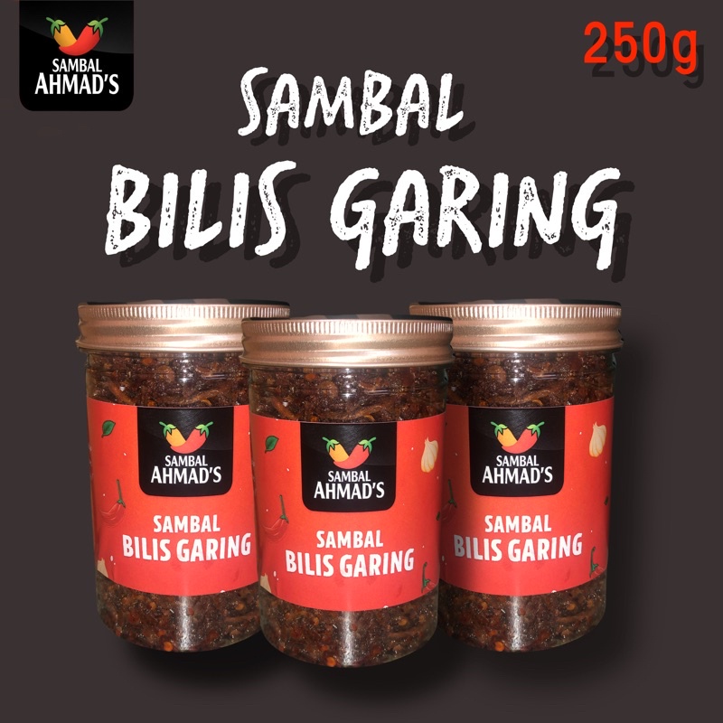SAMBAL BILIS GARING by SAMBAL AHMAD 250gram | Shopee Malaysia