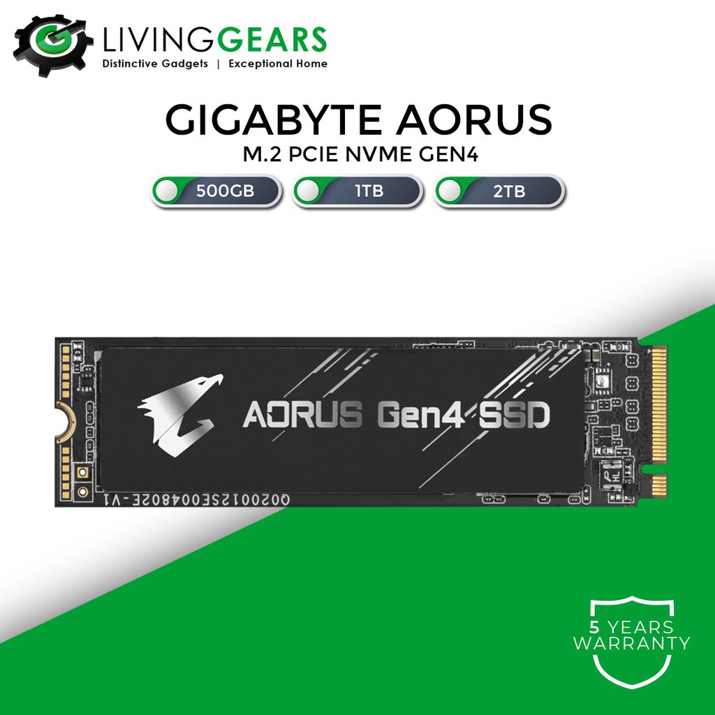 Ssd gigabyte aorus gen4 ssd pcie gen4 x4 m.2 | BeeCost