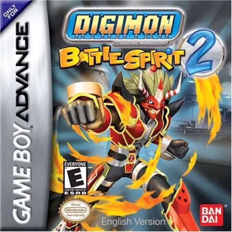 NEW NINTENDO DIGIMON BATTLE SPIRIT 2 GAMEBOY ADVANCE CARTRIDGE GAME ...