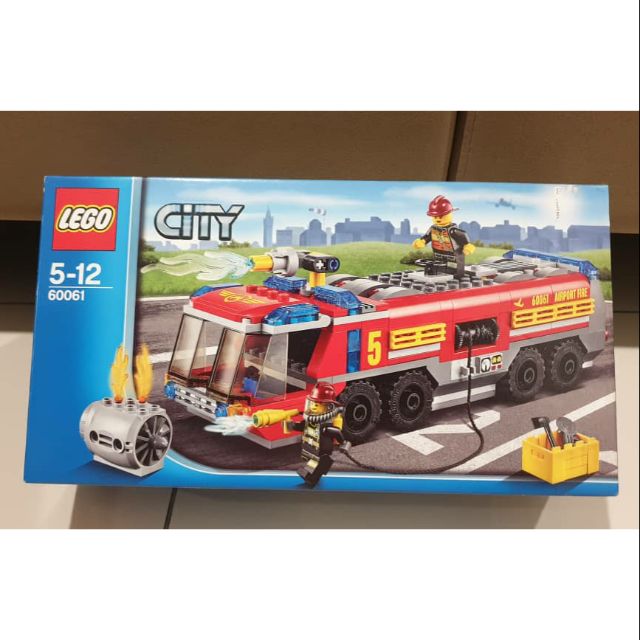 LEGO 60061 CITY Airport Fire Truck (NEW) | Shopee Malaysia