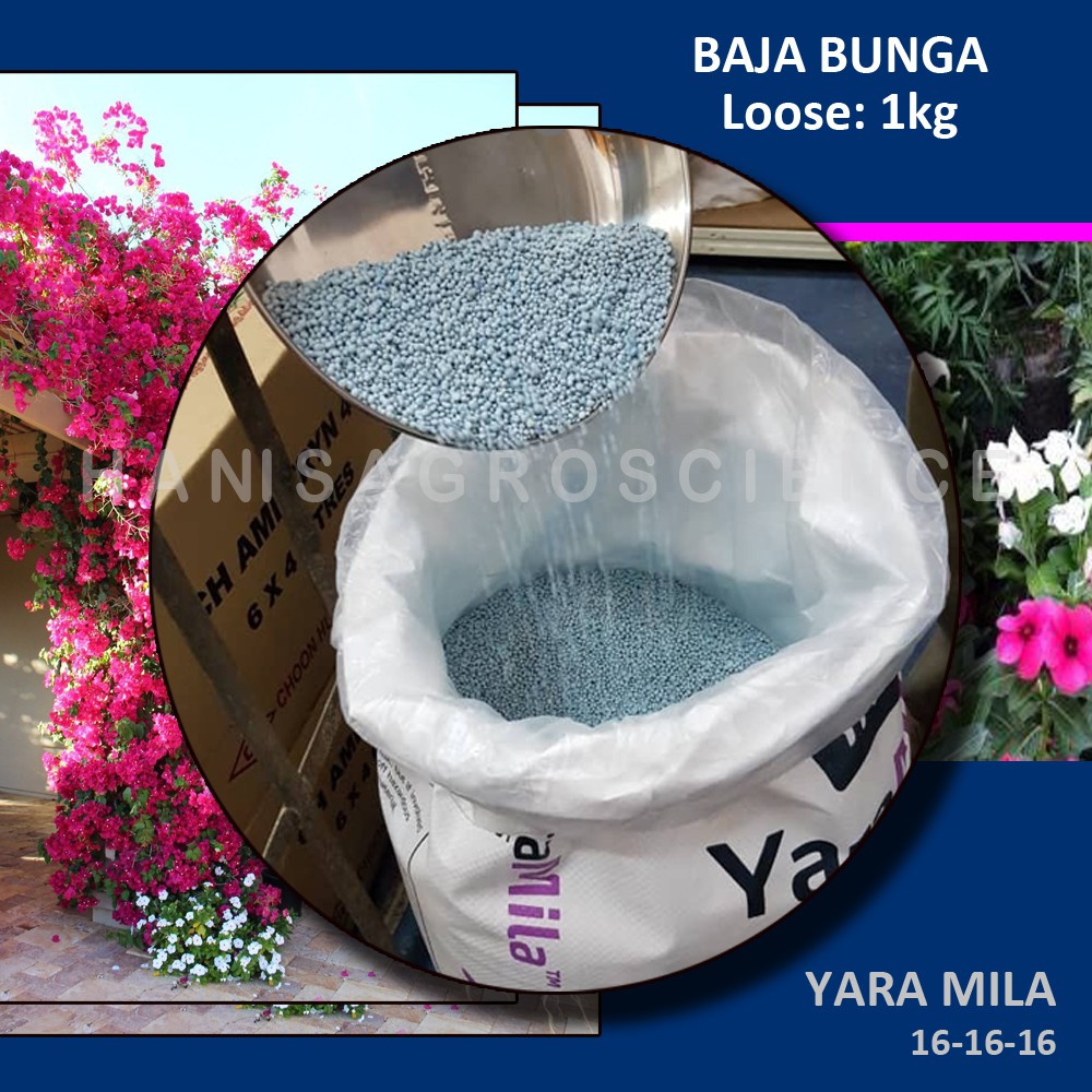 Baja Pokok Bunga YaraMila 16-16-16 - Bunga Lebat Warna Warni Pokok ...