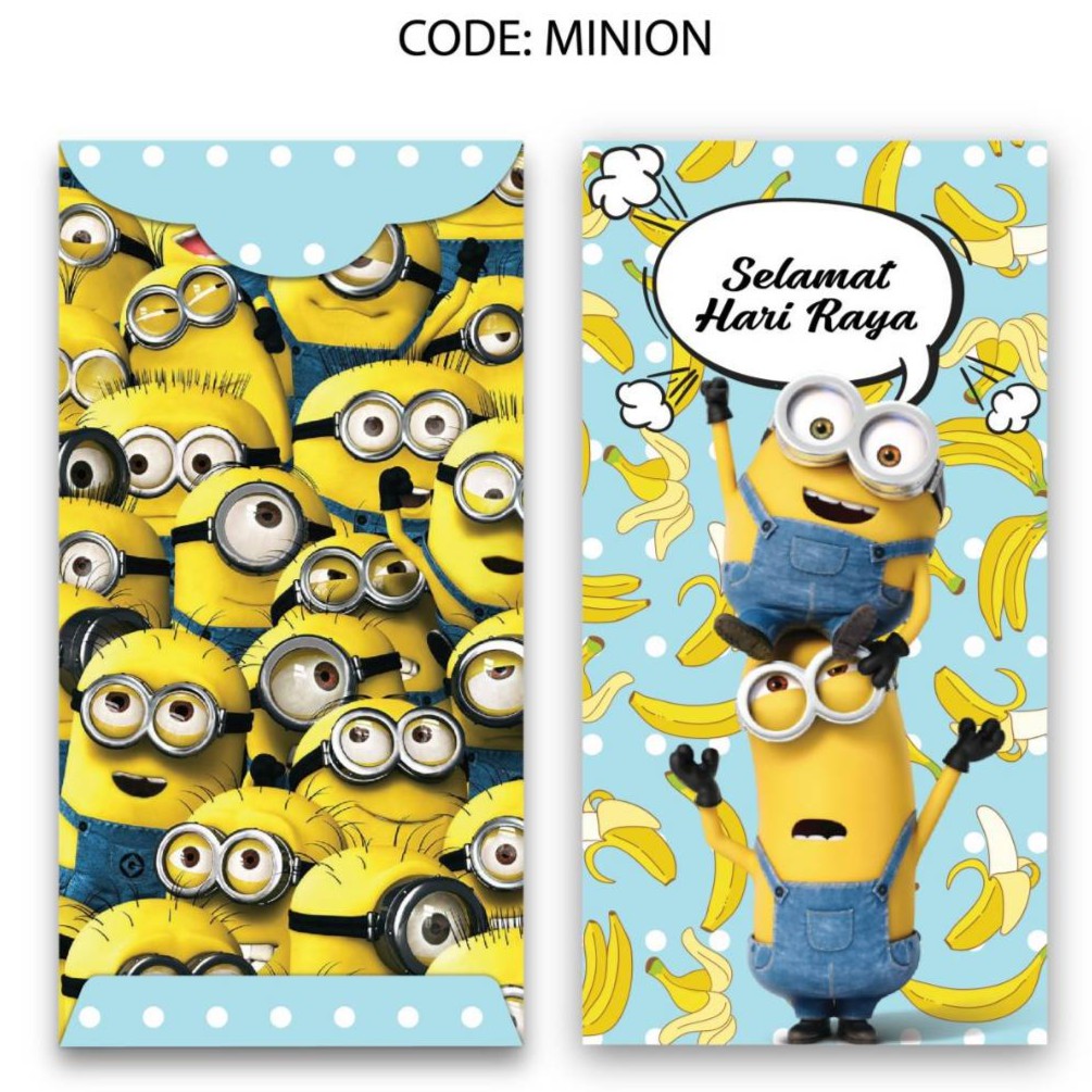 MINION SAMPUL DUIT RAYA, (READY STOCK) | Shopee Malaysia