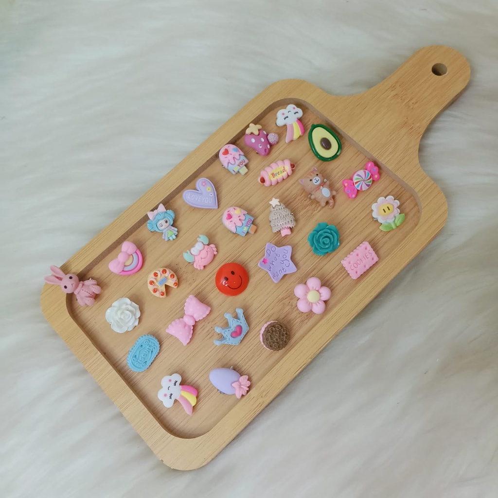 Brooch Customize Resin Cute Sharp Pin (7 biji/set) | Shopee Malaysia