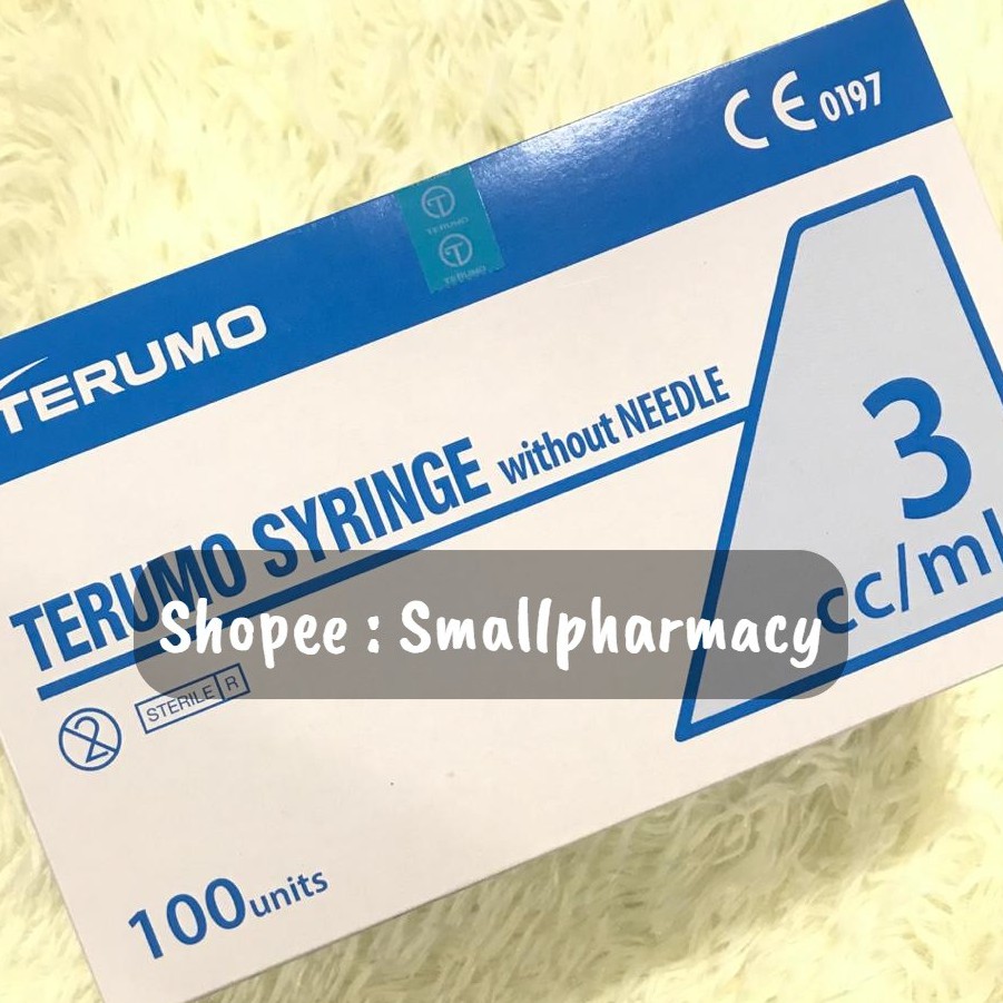 Terumo Syringe 3mL Luer Lock Tip, 100pcs/ BOX 304387 | Shopee Malaysia