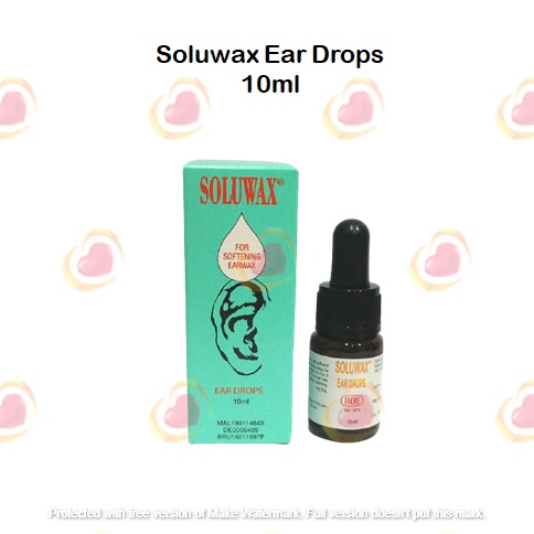 Soluwax Ear Drops (10ml) [ Exp : 12/2022] | Shopee Malaysia
