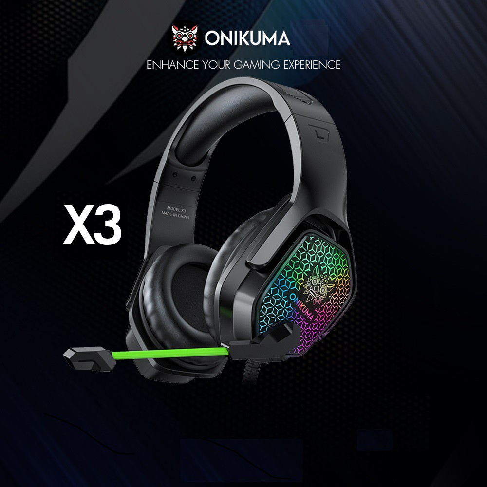 ONIKUMA X3 (The Superb RGB Gaming Headset) | Shopee Malaysia