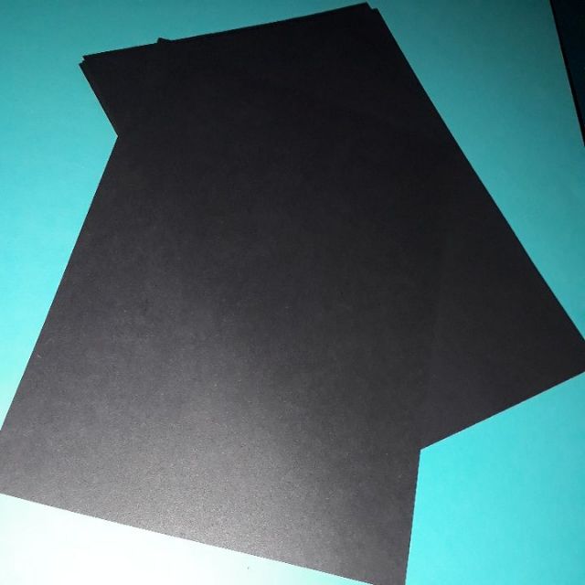 Original 100% Black A4 80gsm paper (25 sheets) | Shopee Malaysia