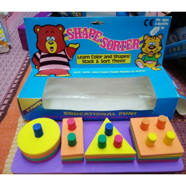 Shape sorter (preloved) | Shopee Malaysia