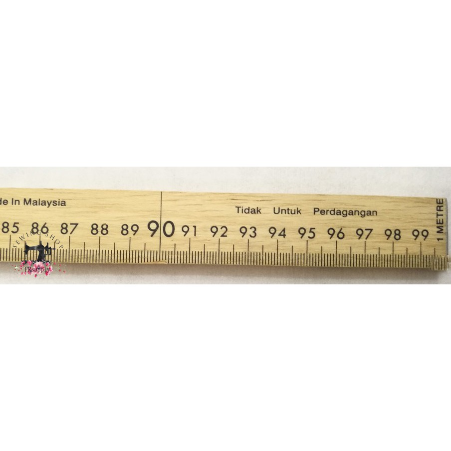 Pembaris Kayu meter (JHT481) | Shopee Malaysia