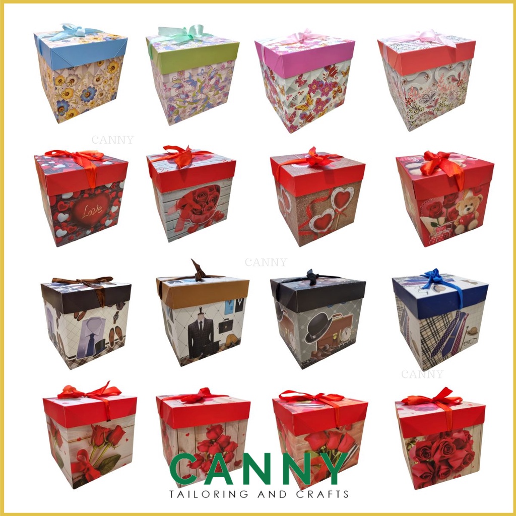 GIFT BOX BUDGET FOR FLOWER / SURPRISE GIFT / GIFT BOX MURAH (KOD : WB ...