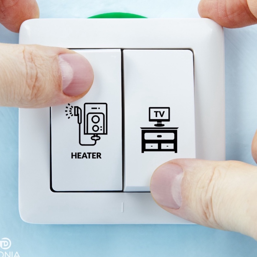 🔥 276 Stiker Suis Rumah / Minimalist Design / Home Switch Sticker ...